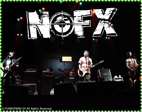 NOFX｜PUNKSPRING 09 2009.04.05 ＠幕張メッセ | 激ロック ライヴレポート