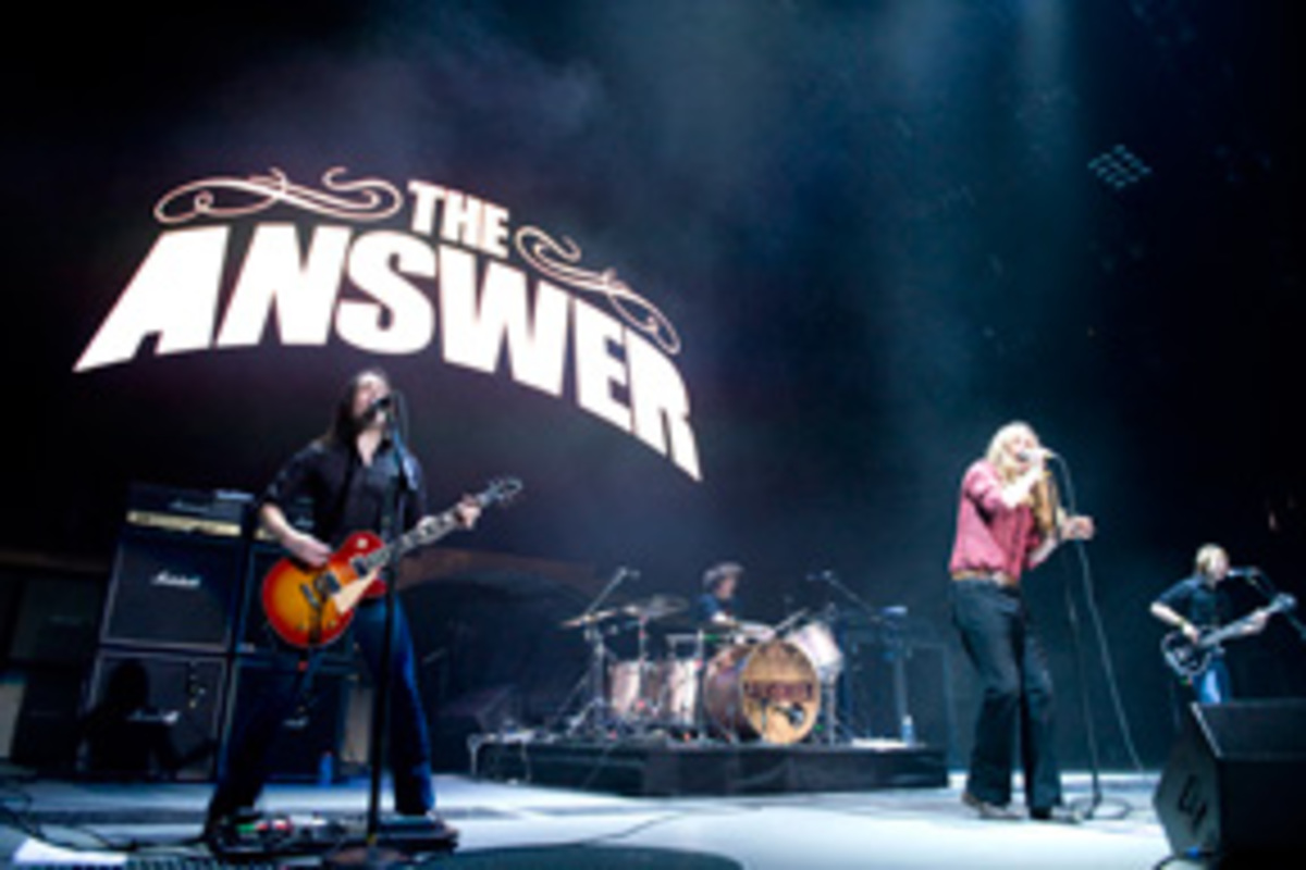 THE ANSWER、一夜限りの単独来日公演が決定！ | 激ロック ニュース