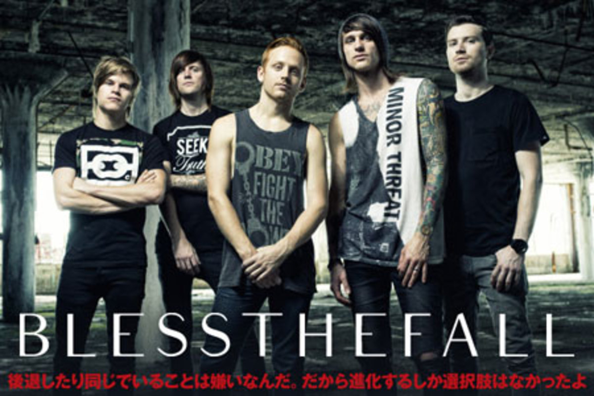 ポスト・ハードコア・シーンの雄、BLESSTHEFALLのインタビューを公開！過去最大のスケールを描く4枚目のフル・アルバムを明日8/21 ...