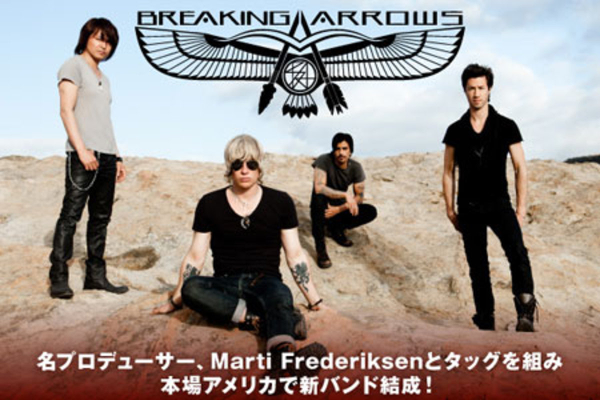 SIAM SHADEのDAITAがアメリカで結成した新バンド、BREAKING ARROWSのインタビュー公開！名プロデューサーMarti ...