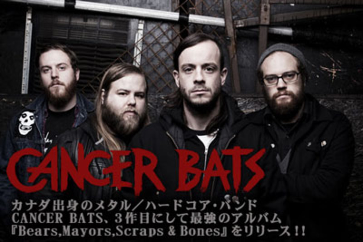 CANCER BATSインタビューをアップしました！ | 激ロック ニュース