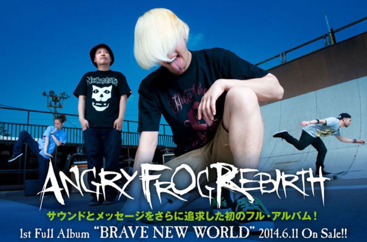 ANGRY FROG REBIRTHのインタビュー＆動画メッセージ掲載の特設ページ公開！キャラ立ち抜群の楽曲が目白押しのフル・アルバムを明日 ...