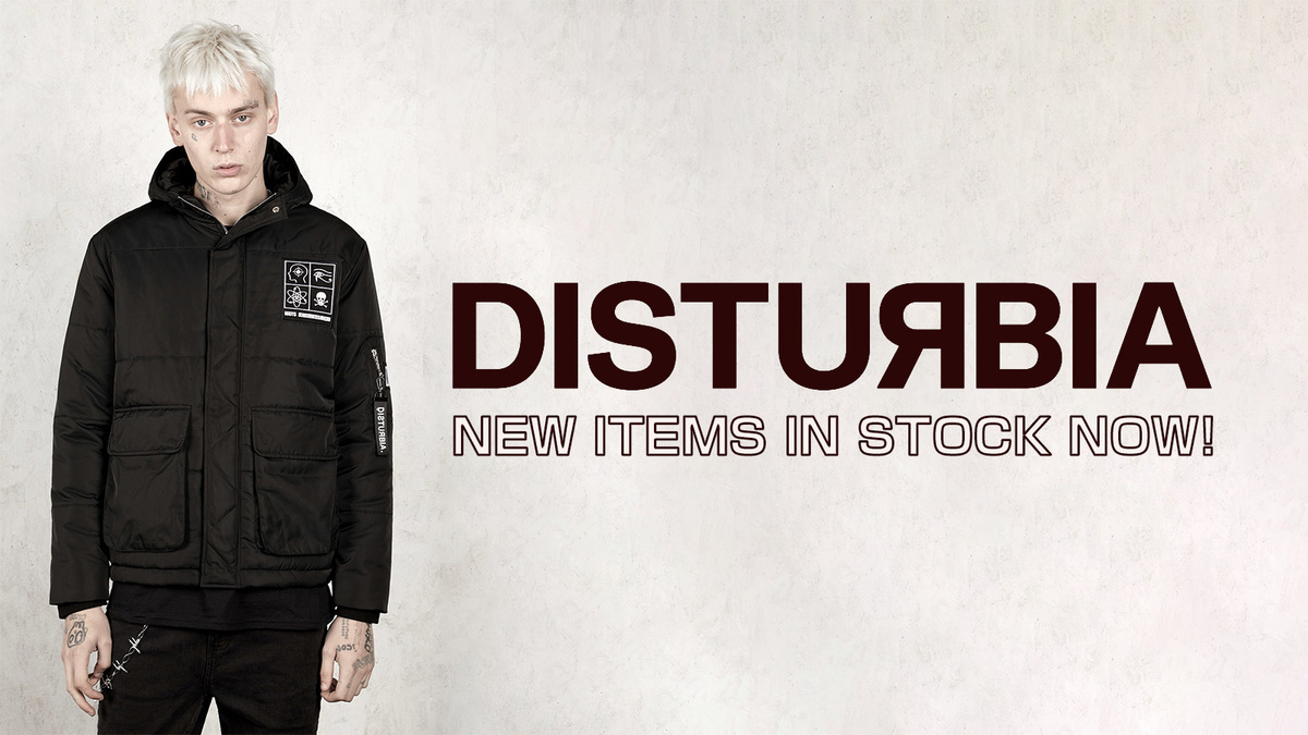 DISTURBIA CLOTHINGからジャケットほか最新アイテムが新入荷！ | 激ロック ニュース