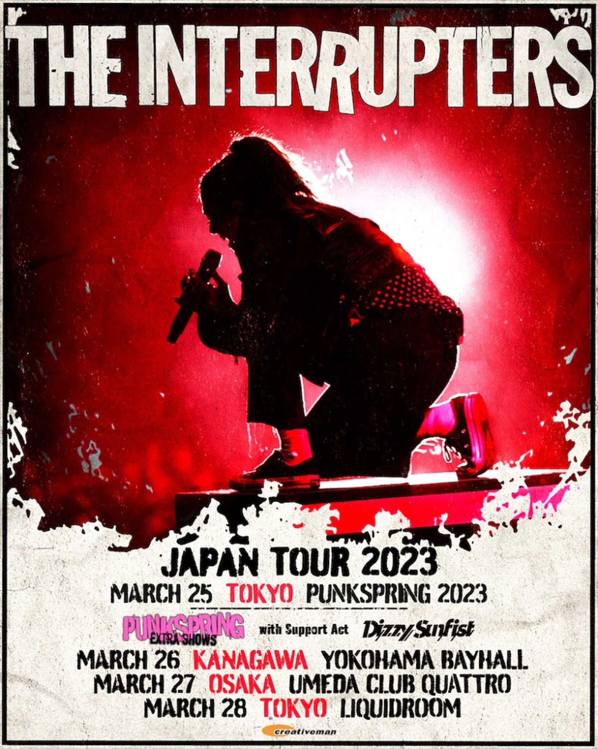THE INTERRUPTERS、"PUNKSPRING"エクストラ公演のサポート・アクトにDizzy Sunfistが決定！ | 激ロック ニュース